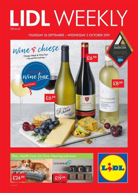 LIDL Weekly Offers Leaflet Thursday 26 September Wednesday 02 October 2019 Weekly Offers