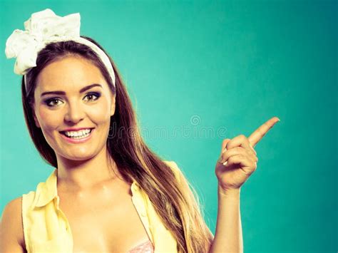 Attractive Pin Up Lady Stock Image Image Of Attractive 313442087