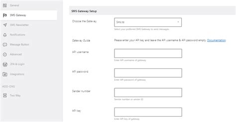 Smsto Gateway Configuration Wp Sms Wordpress Sms Plugin