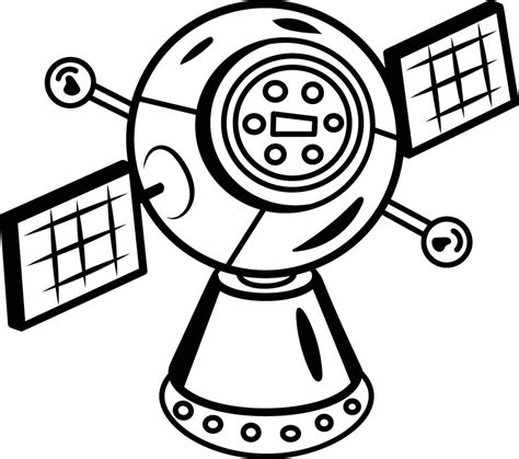 A Hand Drawn Icon Of Space Sensor 55225484 Vector Art At Vecteezy