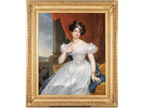 Presumed Portrait Of Gabrielle Adèle Alexandrine Amys Du Ponceau