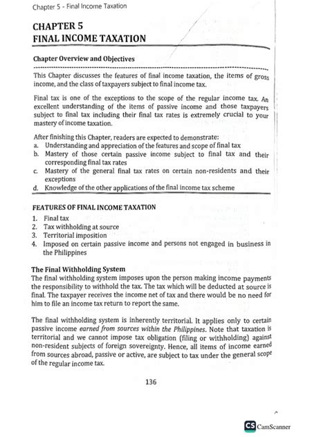 Chapter 5 Pdf Dividend Taxes