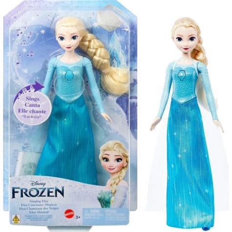 Mattel Disney Frozen Singing Elsa Doll 1 Ct Fred Meyer