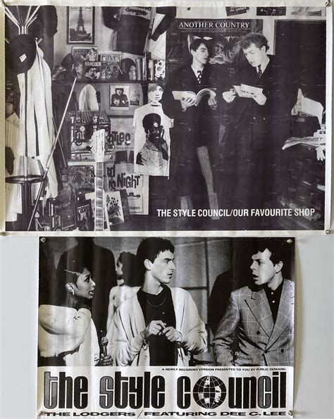 Lot 468 Paul Wellerstyle Council Posters