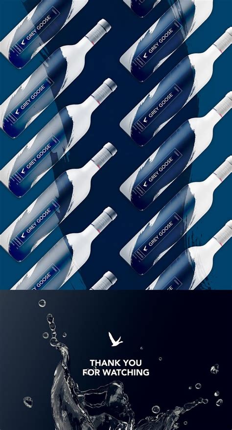 Grey Goose Vodka Bottle Redesign Concept On Packaging Of The World