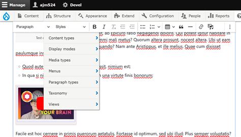 dynamically instantiated ckeditor 5 instance s toolbar occludes drupal
