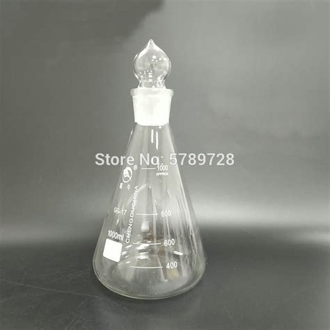 Lab Conical Borosilicate Glass Flask With 19 24 Vicedeal