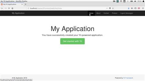 3 app structure yii2 framework youtube