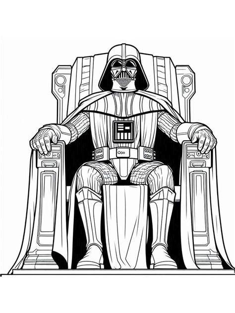 Darth Vader Coloring Pages