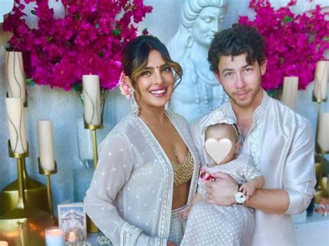 شاهدوا جمال ابنة بريانكا شوبرا ونيك جونس في ظهورها الأول