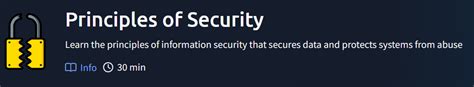 Principles Of Security — Tryhackme By Rania Sellami Medium
