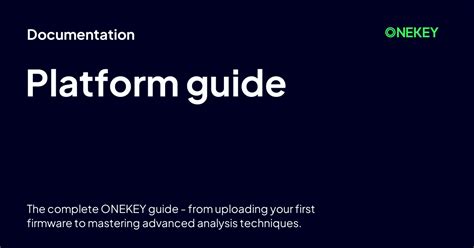 Platform Guide Documentation