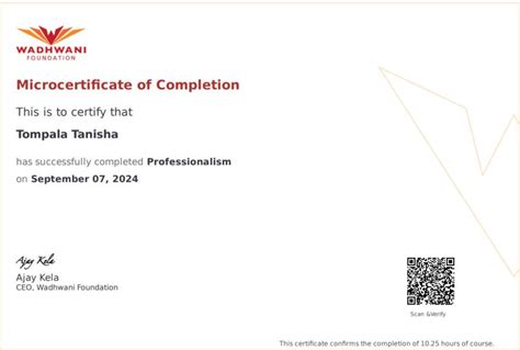 tompala tanisha on linkedin certification professionaldevelopment