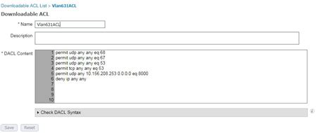 Solved Dynamic Vlan Dacl Ise And Wlc Cisco Community