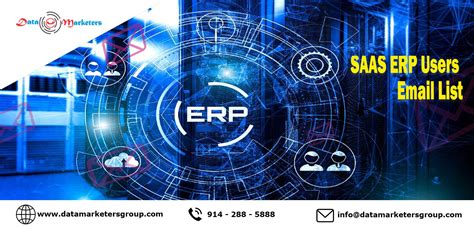 SAAS ERP Users Email List Data Marketers Group
