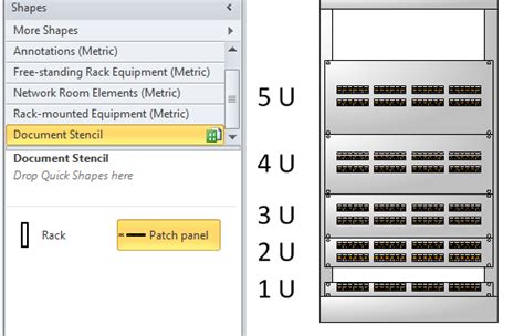 Excel Patch Panel Template