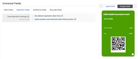 Creating A Pass Template For A Generic Pass Wallet That