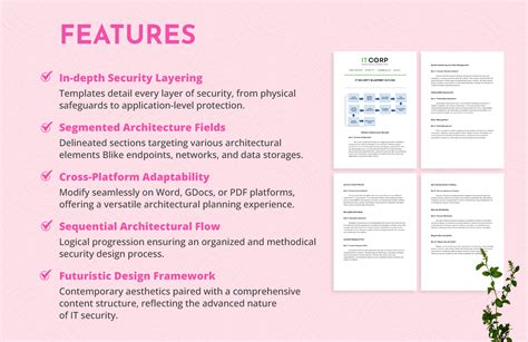 IT Security Blueprint Outline Template In Word PDF Google Docs Download Template Net