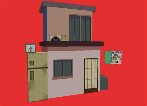 First Blockbench Fanartbuilding Rblockbench