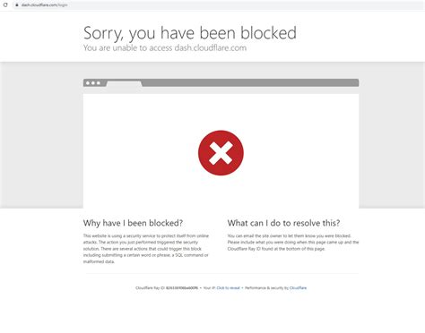 Cloudflare Blocking Me Cloudflare Developers