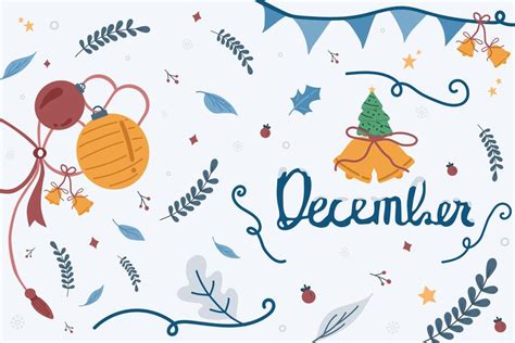 December Holidays Vector Art Icons And Graphics For Free Download