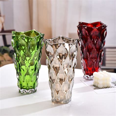 China Hexagonal Wave Glass Vase Suppliers Manufacturers Factory