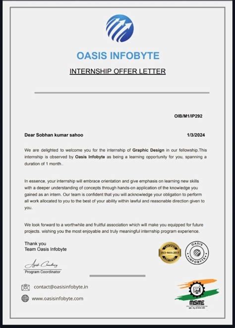 Sobhan Kumar Sahoo On Linkedin Connections Offerletter