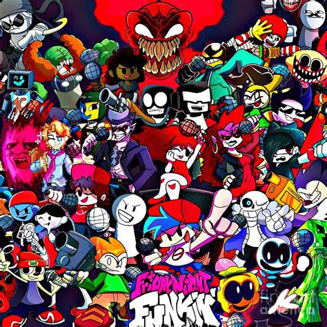 Friday Night Funkin Characters Fnf Game By Jessica Bell🦖 Descubra Cassinos Online Com Bônus Sem