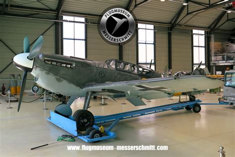 Flugmuseum Messerschmitt Flugzeuge Bf Me 109 G12 Doppelsitzer