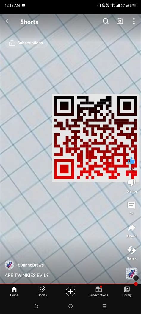 New Qr Code Video From Danno Ryoutubeshortsarg