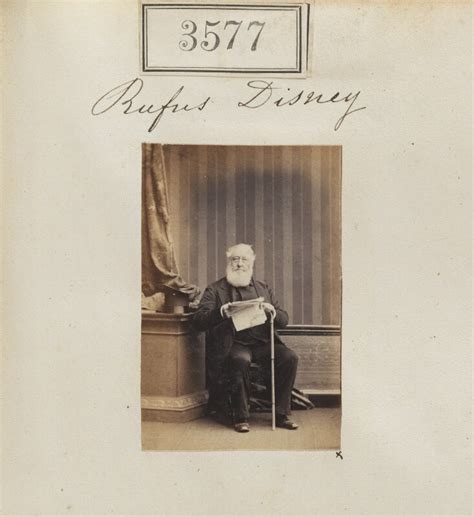 Npg Ax52973 Rufus Disney Portrait National Portrait Gallery