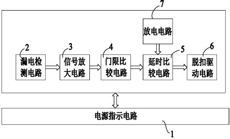 Plastic Housing Type Residual Current Protector With Remote Residual Current Tripping Warning