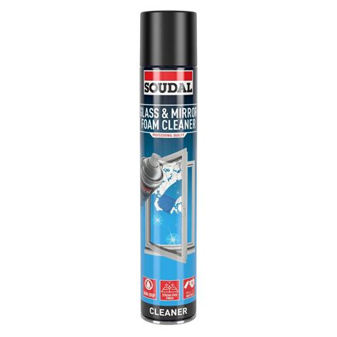 Solutie Curatare Pentru Geamuri Oglinzi Soudal Foam Cleaner Alb