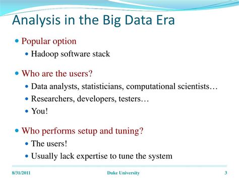 Ppt Profiling What If Analysis And Cost Based Optimization Of