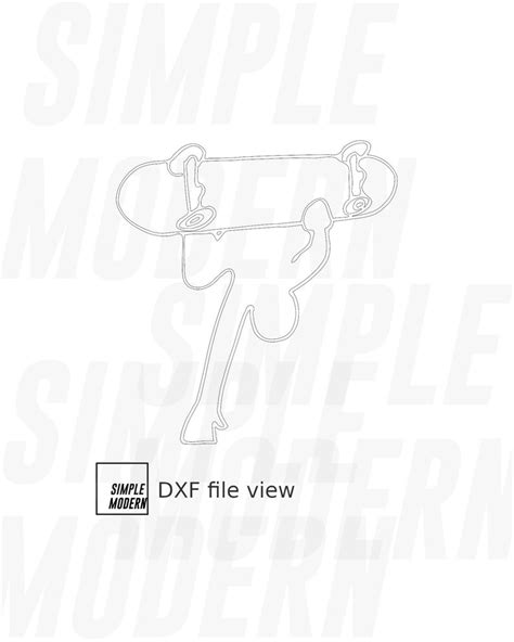 Hand Drawn Skateboarding Invert Stick People SVG For Cutting PNG For Sublimation Printing