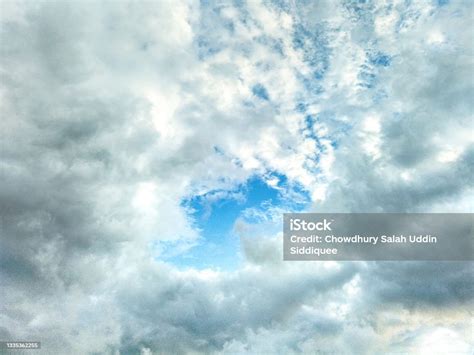 Keindahan Langit Dan Tekstur Awan Foto Stok Unduh Gambar Sekarang