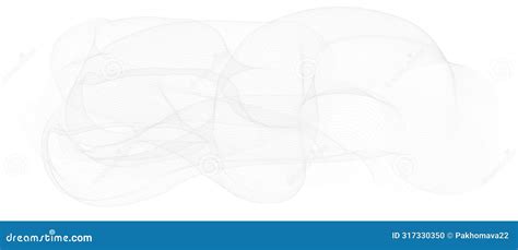 Gray Abstract Digital Particle Wave Futuristic Linear Wave And Spiral Stock Vector