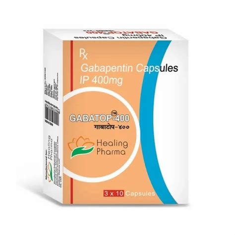 Gabatop 400 Gabapentin 400mg Capsule At ₹ 176 Stripe Gabantin Capsule In Durg Id 2854325255073