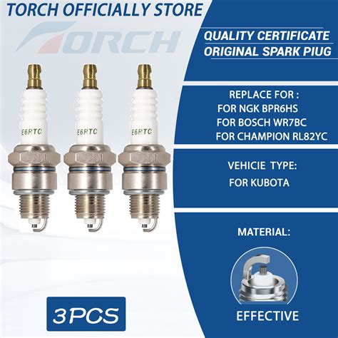 Torch E RTC Alternative Spark Plugs