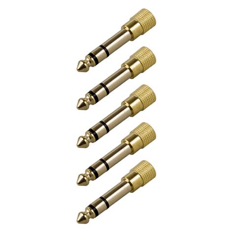 14 Inch To 35mm Stereo Adapter Cable 635mm Trs Male To 35mm Female