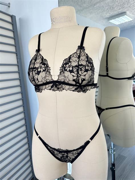 Black See Through Lingerie Sheer Lingerie Provocative Underwear