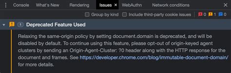 Chrome Disables Modifying Document Domain Blog Chrome For Developers