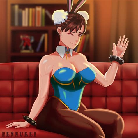 Chun Li Bunny Suit By Bennurei On Deviantart