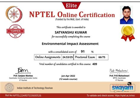 Satyanshu Kumar On Linkedin Eia Certification