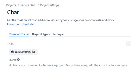 Disabling Teams Integration
