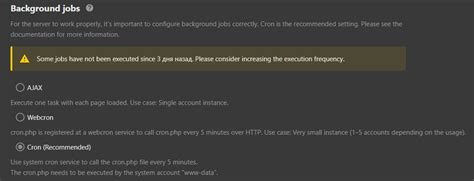 Some Jobs Have Not Been Executed Since Days Ago Please Consider Increasing The Execution