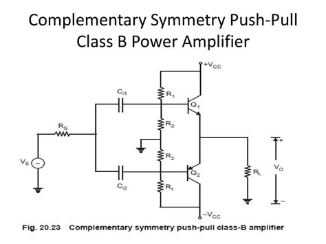 Complementary Symmetry Push Pull Amplifier Pdf To Word