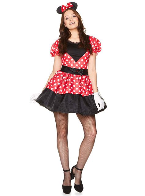 Womens Red Mouse Costume Mouse Costume For Women