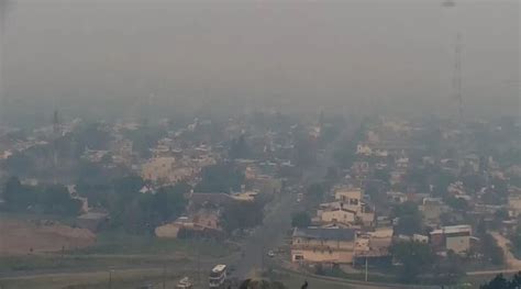 Así Se Ve Paraná Bajo Humo Por Culpa De Los Incendios En El Delta Del