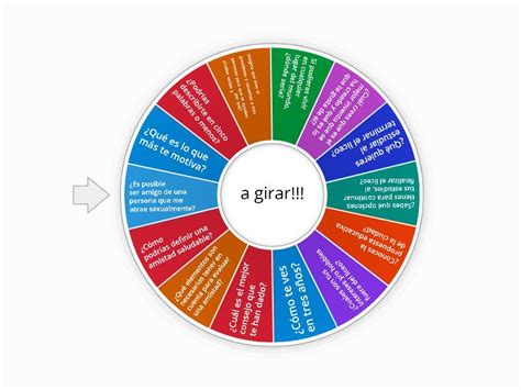 Preguntas Para Adolescentes 隨機輪盤 Preguntas Para Adolescentes 隨機輪盤